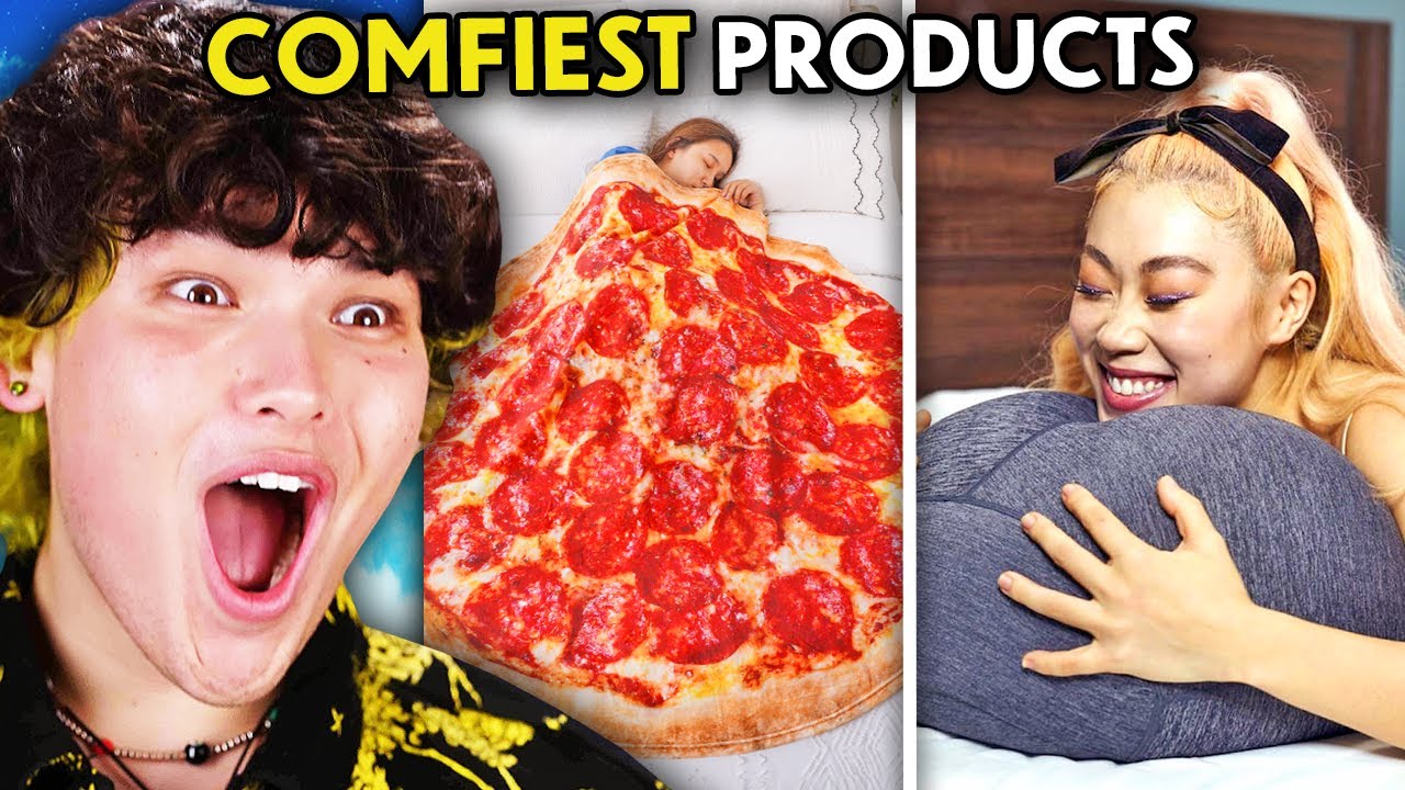 Try Not To Try - Comfiest Things You Can Buy! - YouTube