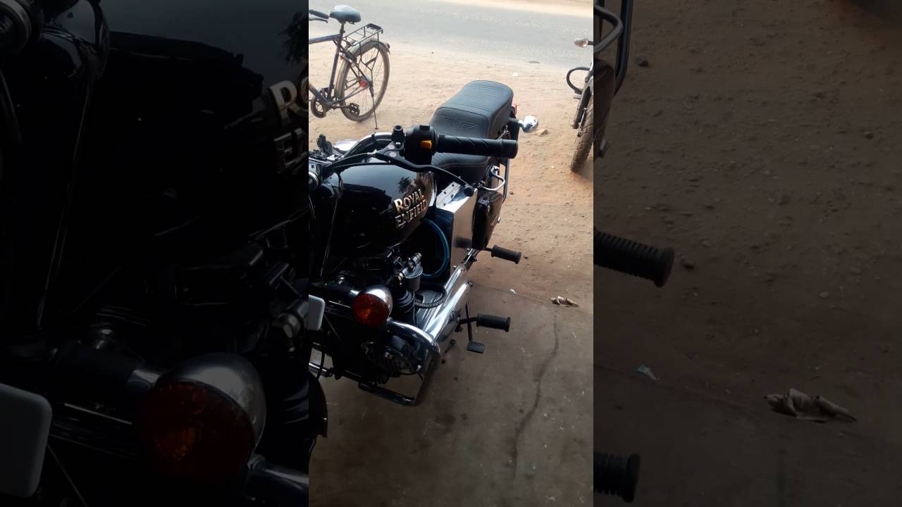 Royal Enfield diesel Bullet new model self start - YouTube