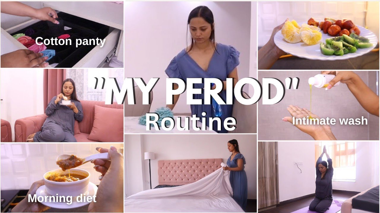 My Period Routine | VLOG | Hacks, Diets, Hygiene + Abdominal Pain ...