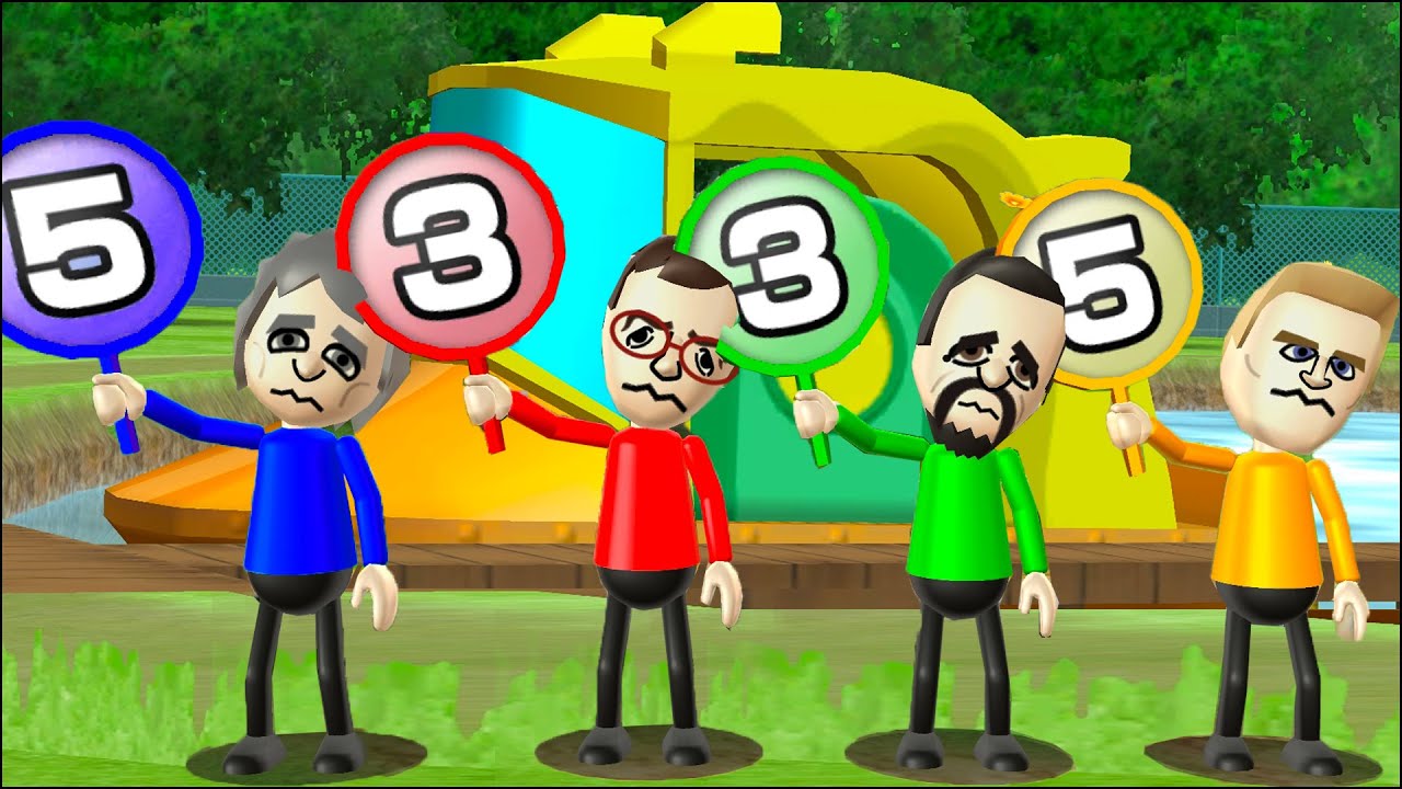 Wii Party MiniGames - Player Vs Hiromasa Vs Victor Vs Tyrone (4 Players ...