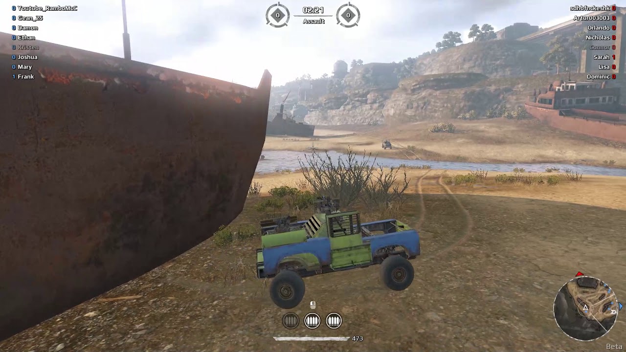 Crossout New beginner car "Viper" - YouTube