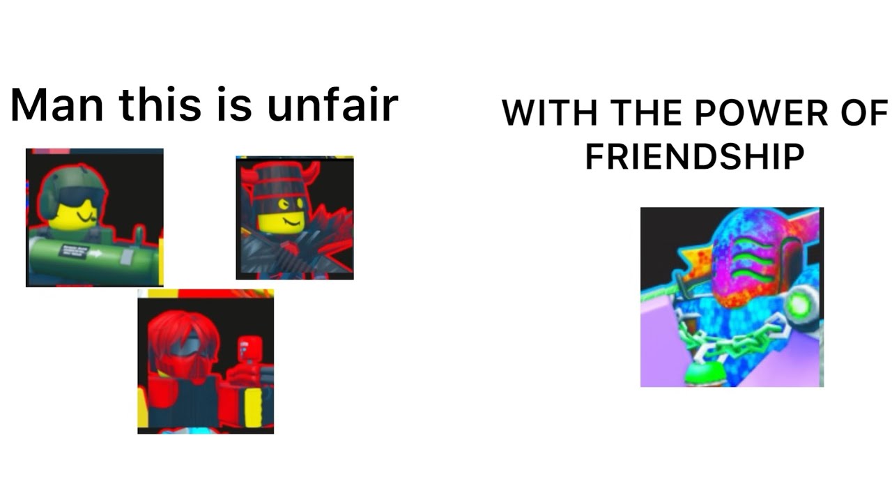 How far can omega friend go? {BOSSES ONLY} - Roblox The Battle Bricks ...