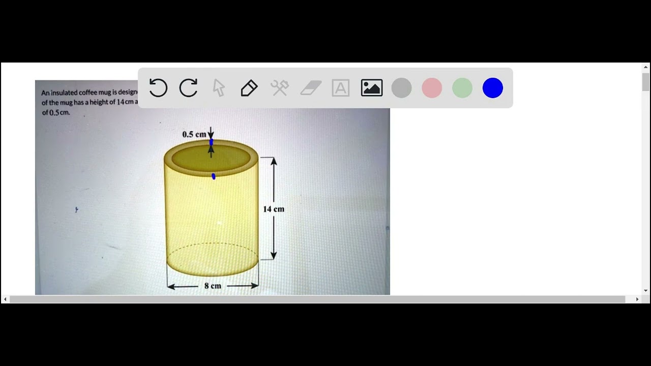 An insulated coffee mug is designed in the shape of an open top ...
