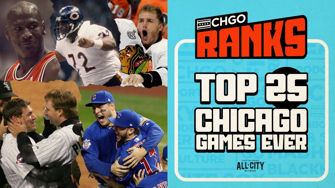 CHGO RANKS: The Top 25 Games in Chicago Sports history...from "Flu ...
