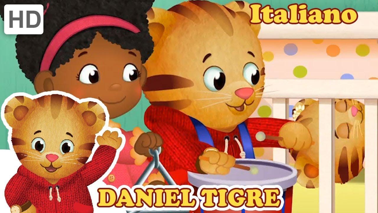 Daniel Tiger in Italiano - Shhh! La Sorellina sta Cercando di Dormire 💤 ...