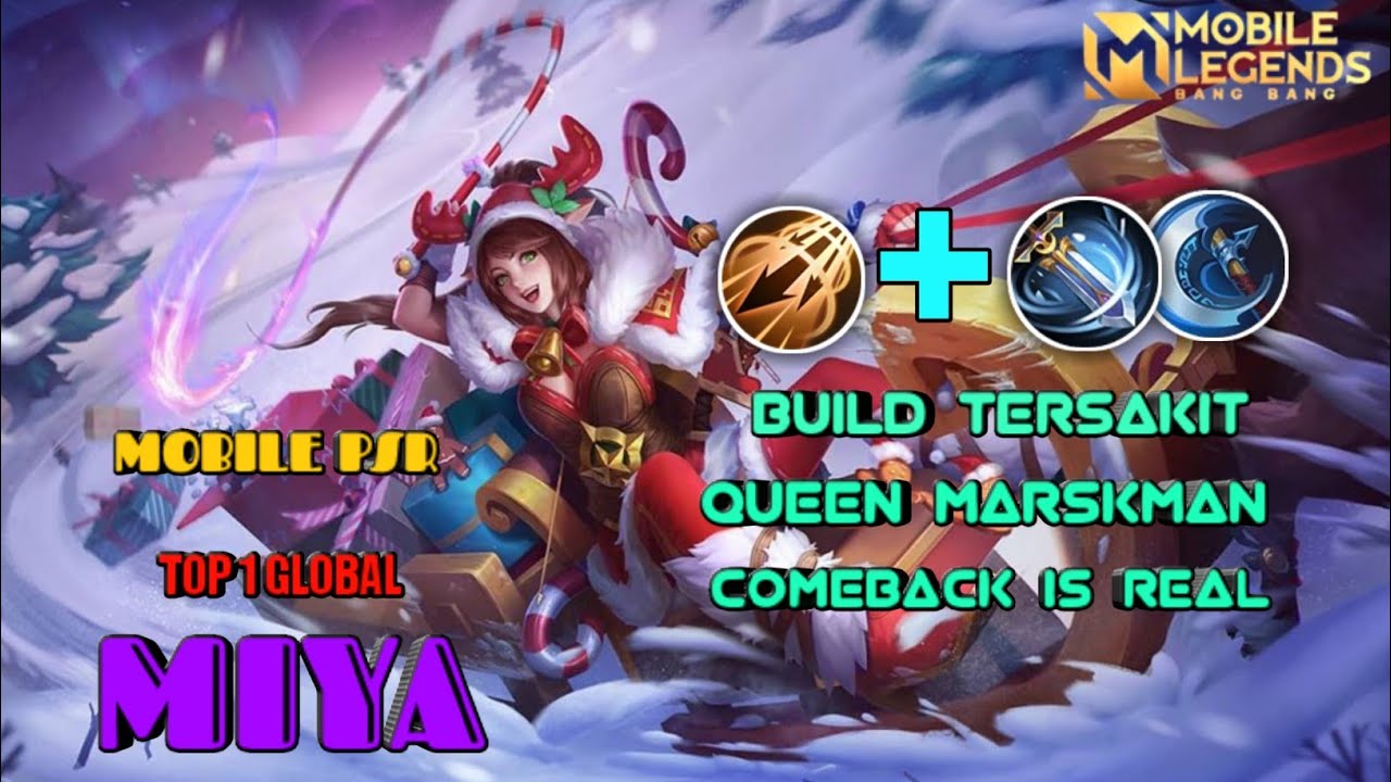 Comeback is Real Miya vs 3 MM Late Game Build Tersakit Miya - Top 1 ...