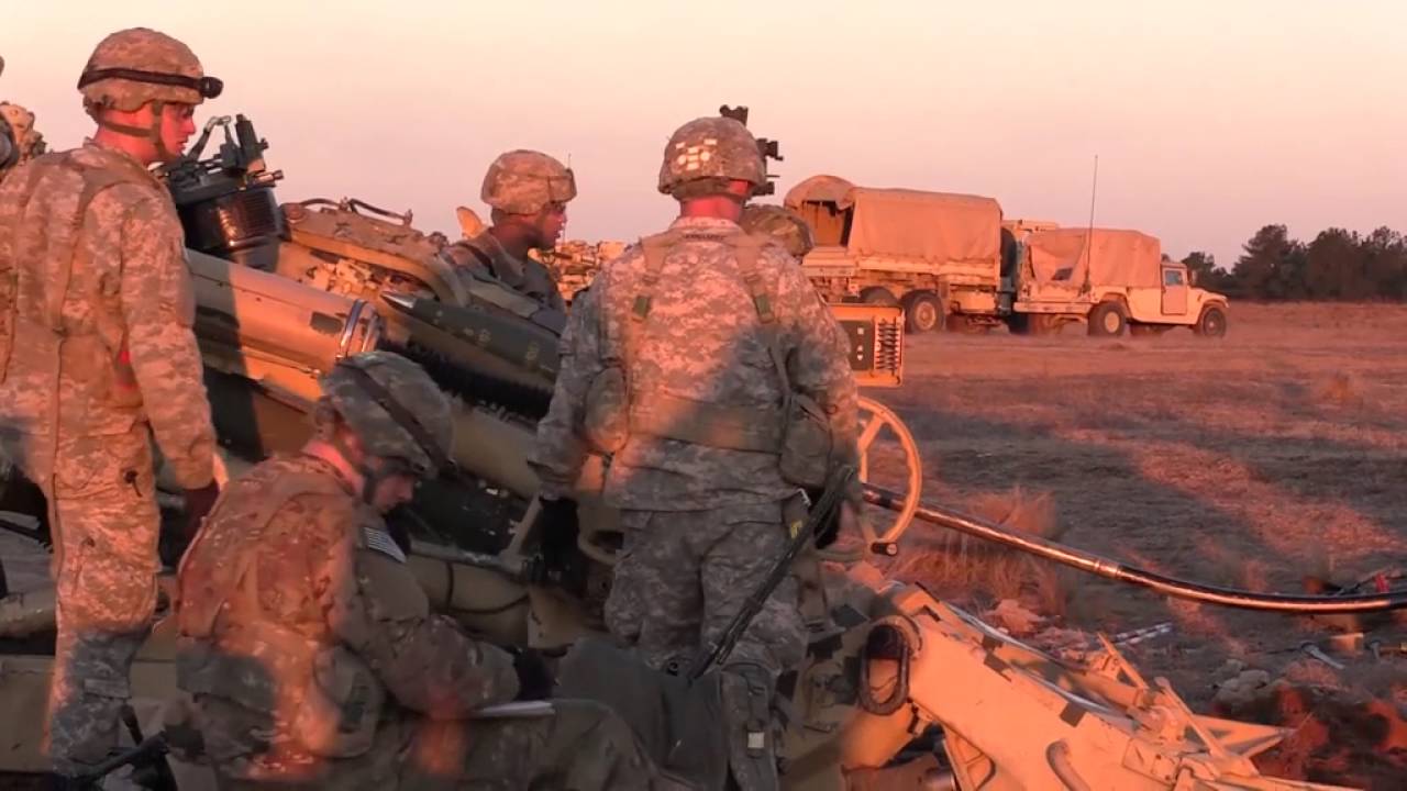 live-fire exercise at Fort Bragg, N.C. - YouTube