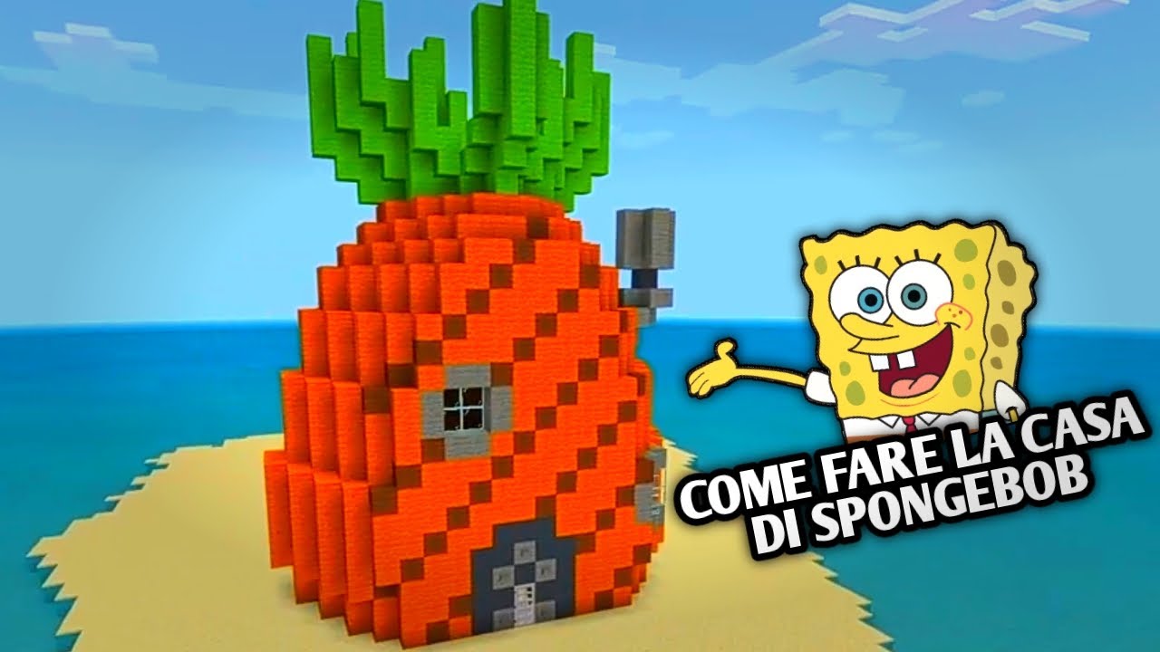 LA CASA DI SPONGEBOB - Tutorial Minecraft - YouTube