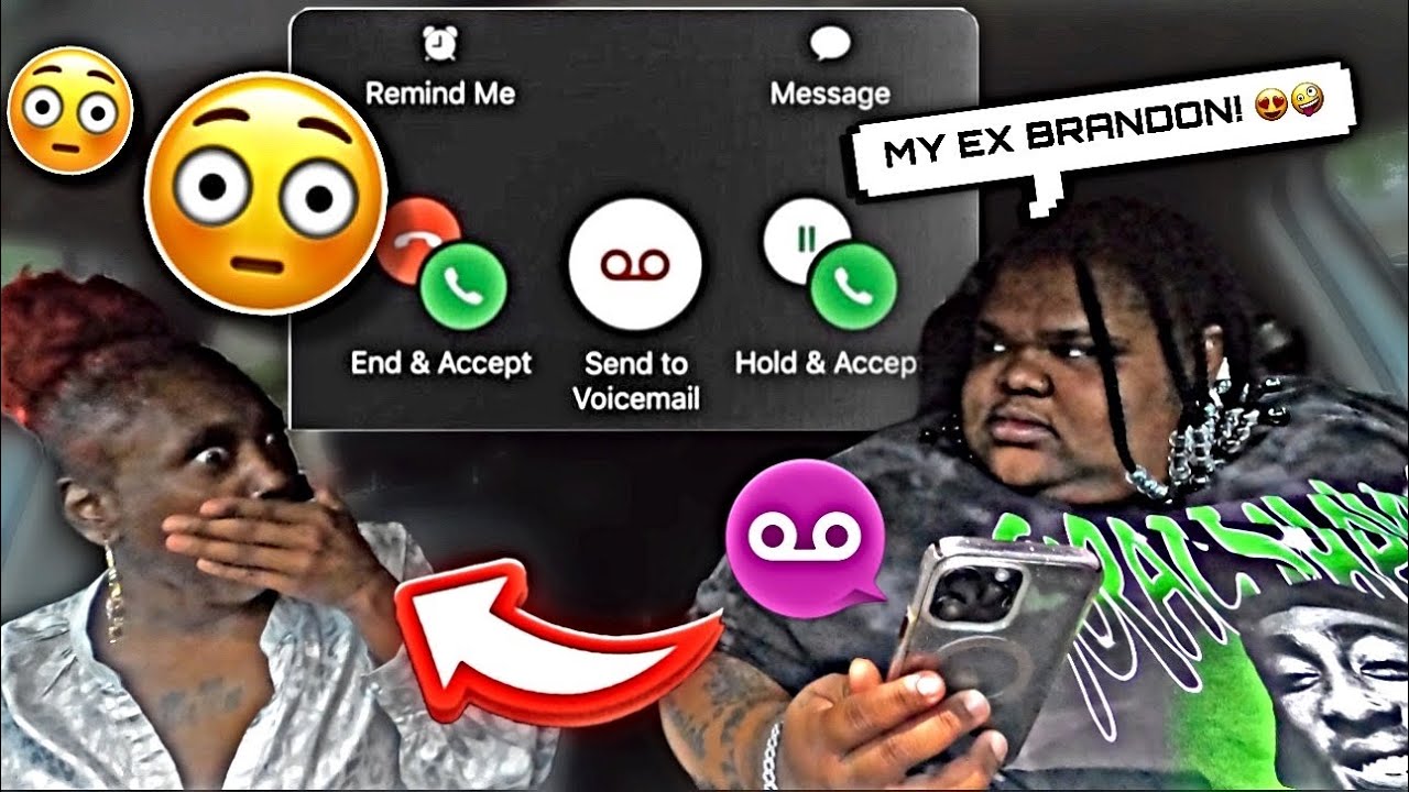 MY EX “BOYFRIEND” LEFT ME A VOICEMAIL AND MY BABY MAMA HEARD IT! 😳😨😳 ...