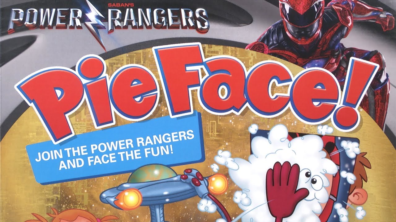 Pie Face Power Rangers Edition from Hasbro - YouTube