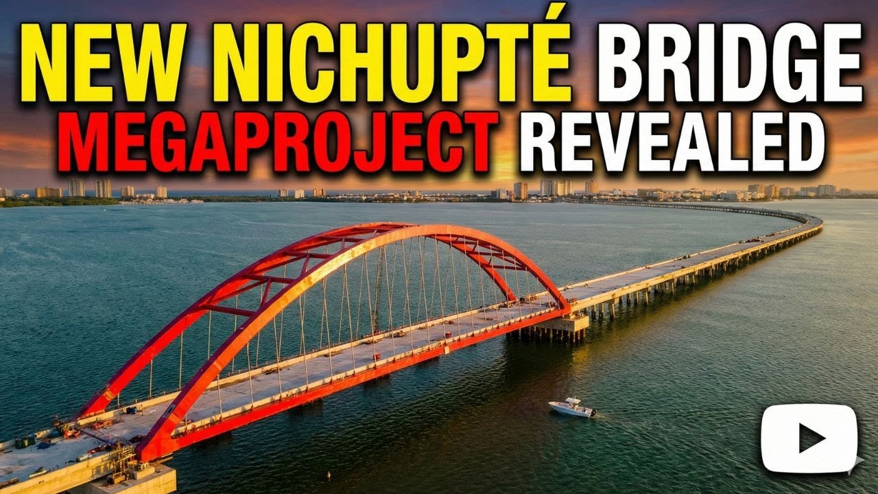 Nichupe Bridge UPDATE: Is Cancún's Mega Project Ready to Open? - YouTube