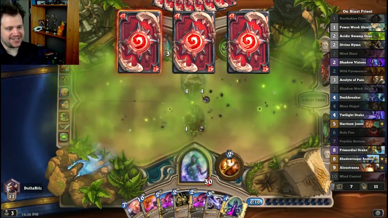 Mind Blast Priest vs Spell Hunter - Hearthstone - YouTube