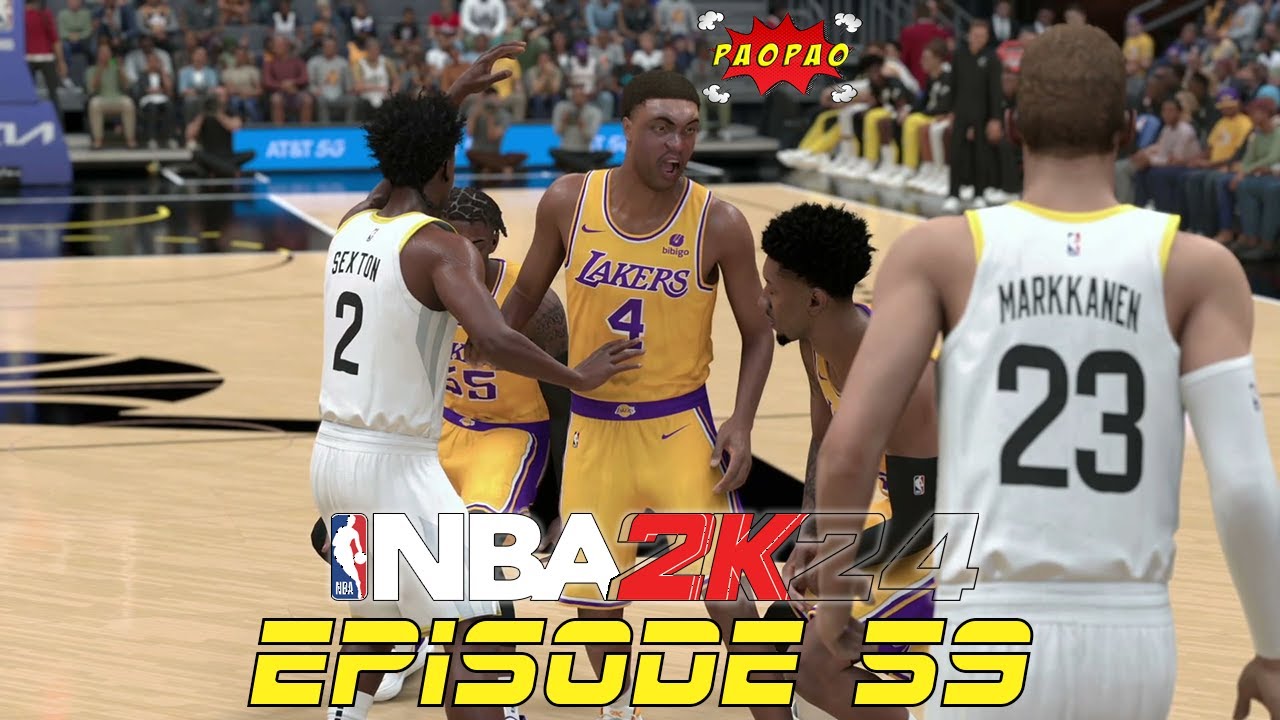 PACE, PACE, PACE (GAME #56 @ JAZZ) | NBA 2K24 MyCareer Episode 59 - YouTube
