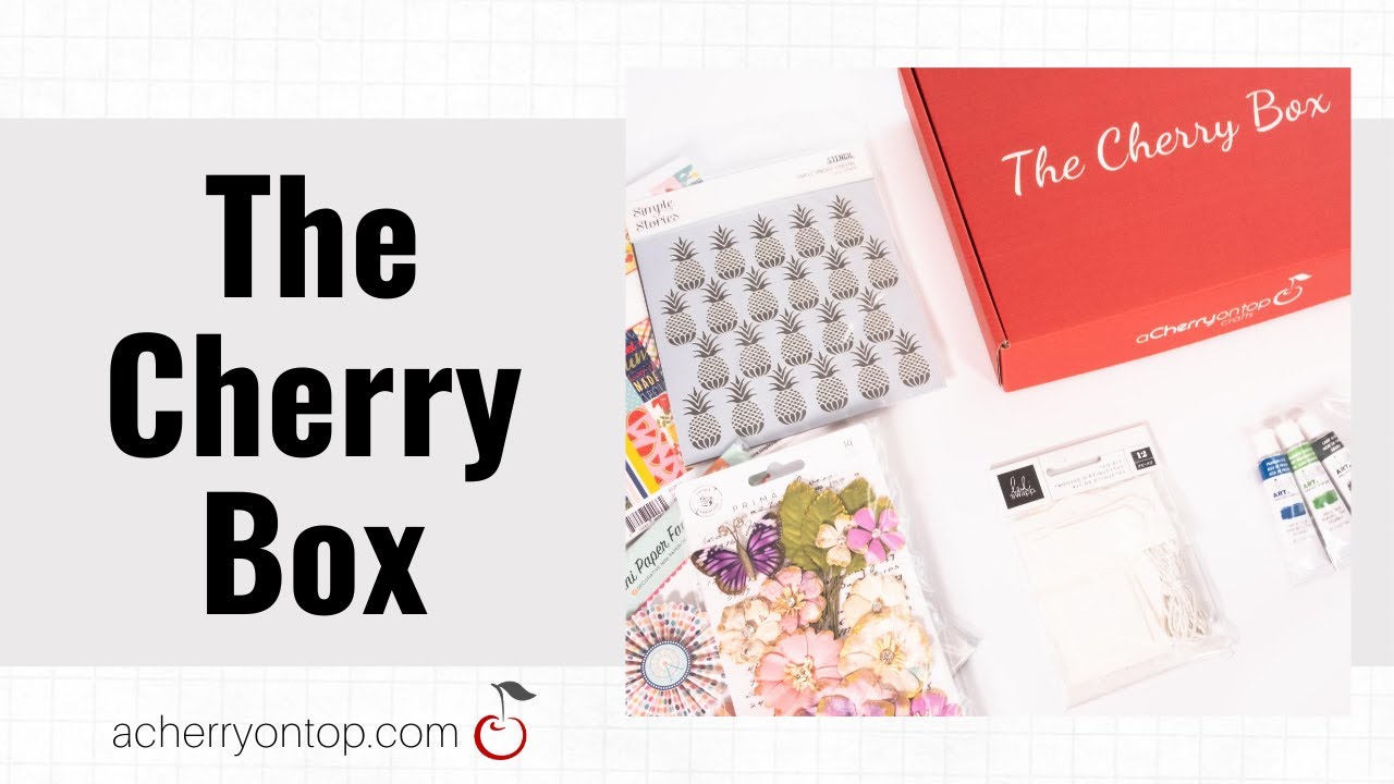The Cherry Box - ACOT Subscription Box - YouTube