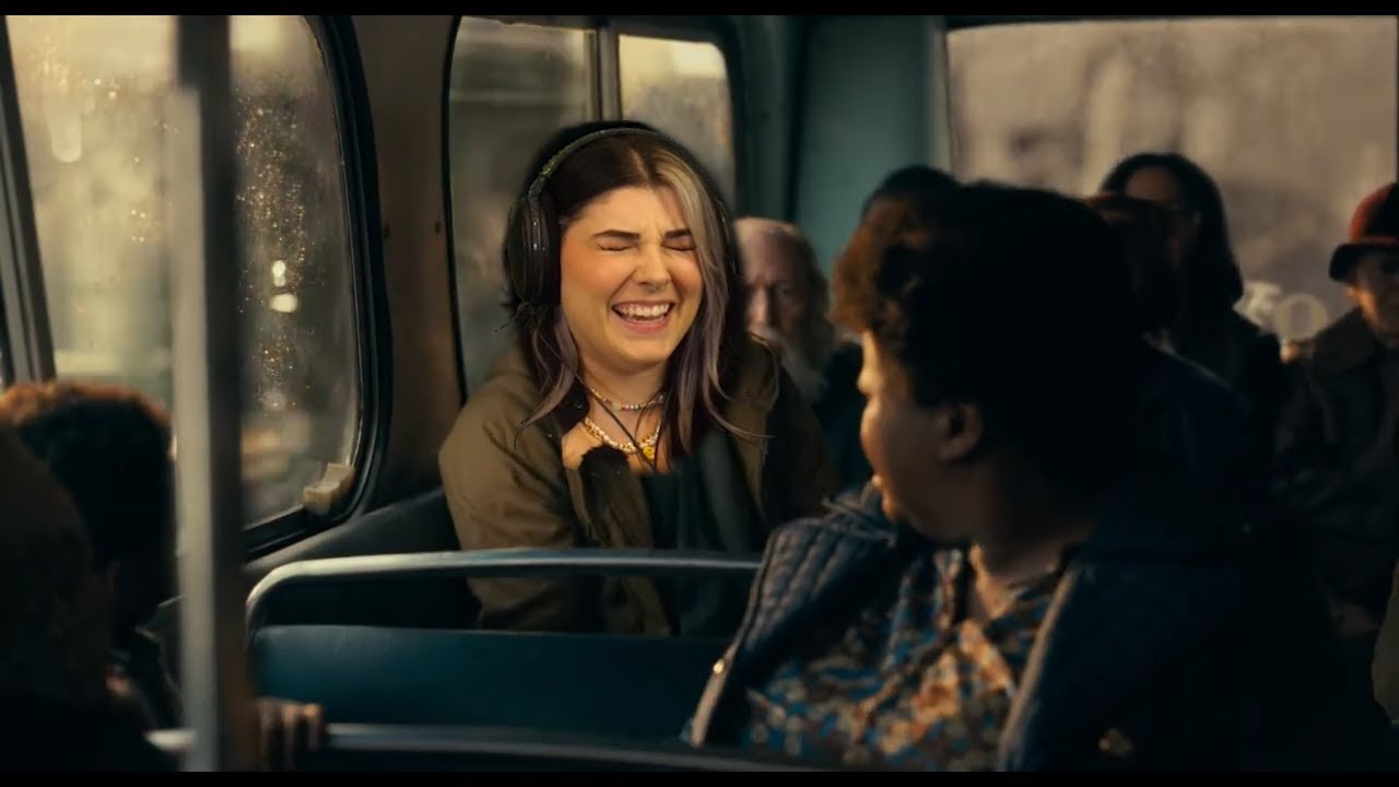 Joker Laughing on Bus Scene - YouTube