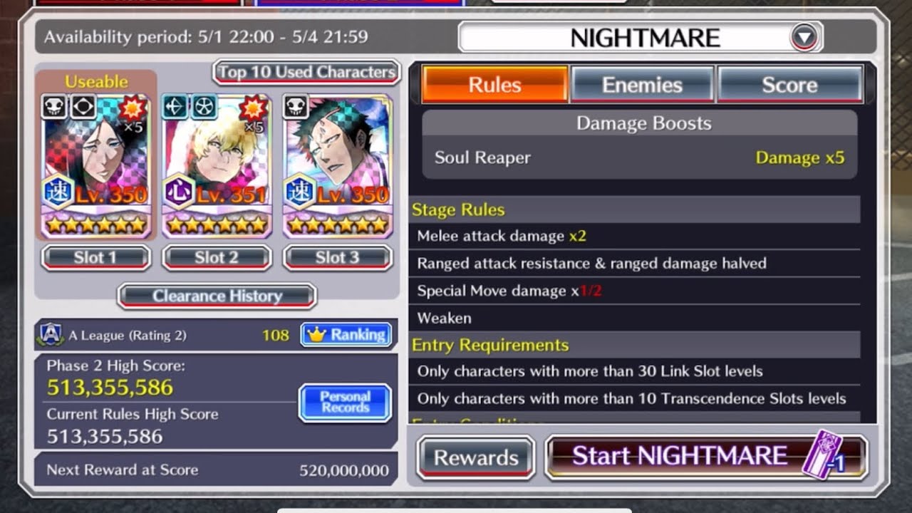 SOUL REAPER MELEE GUILD QUEST | BLEACH Brave Souls - YouTube