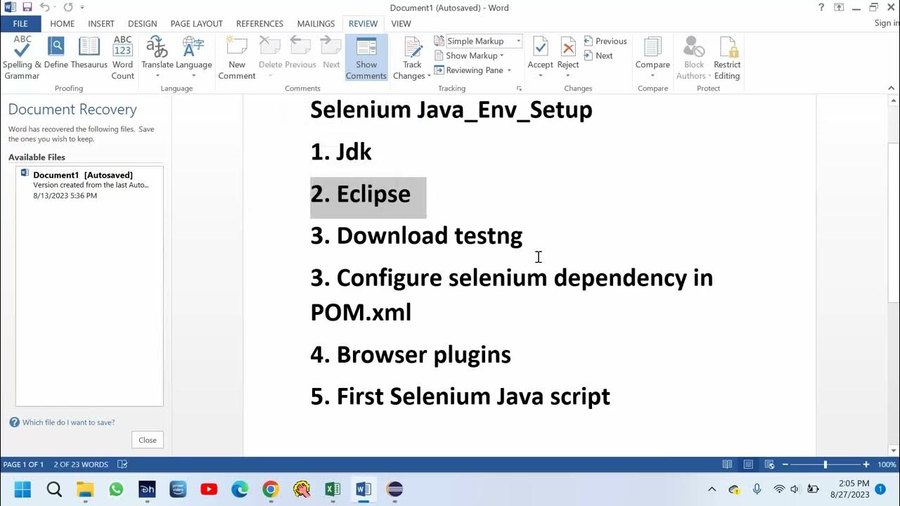 Java Environment Setup With Seleniumqa Testingqa Automationselenium With Java Youtube