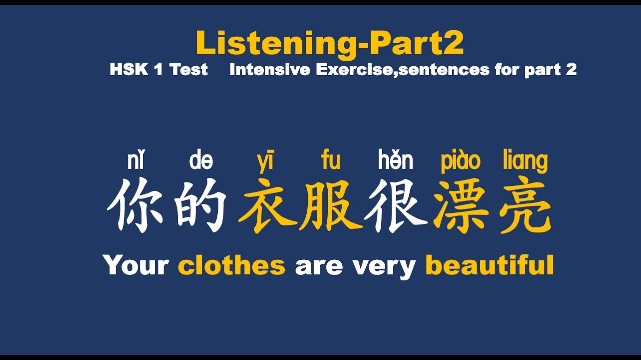 Basic Chinese Sentences for Beginners Chinese Lessons HSK 1 Learn ...