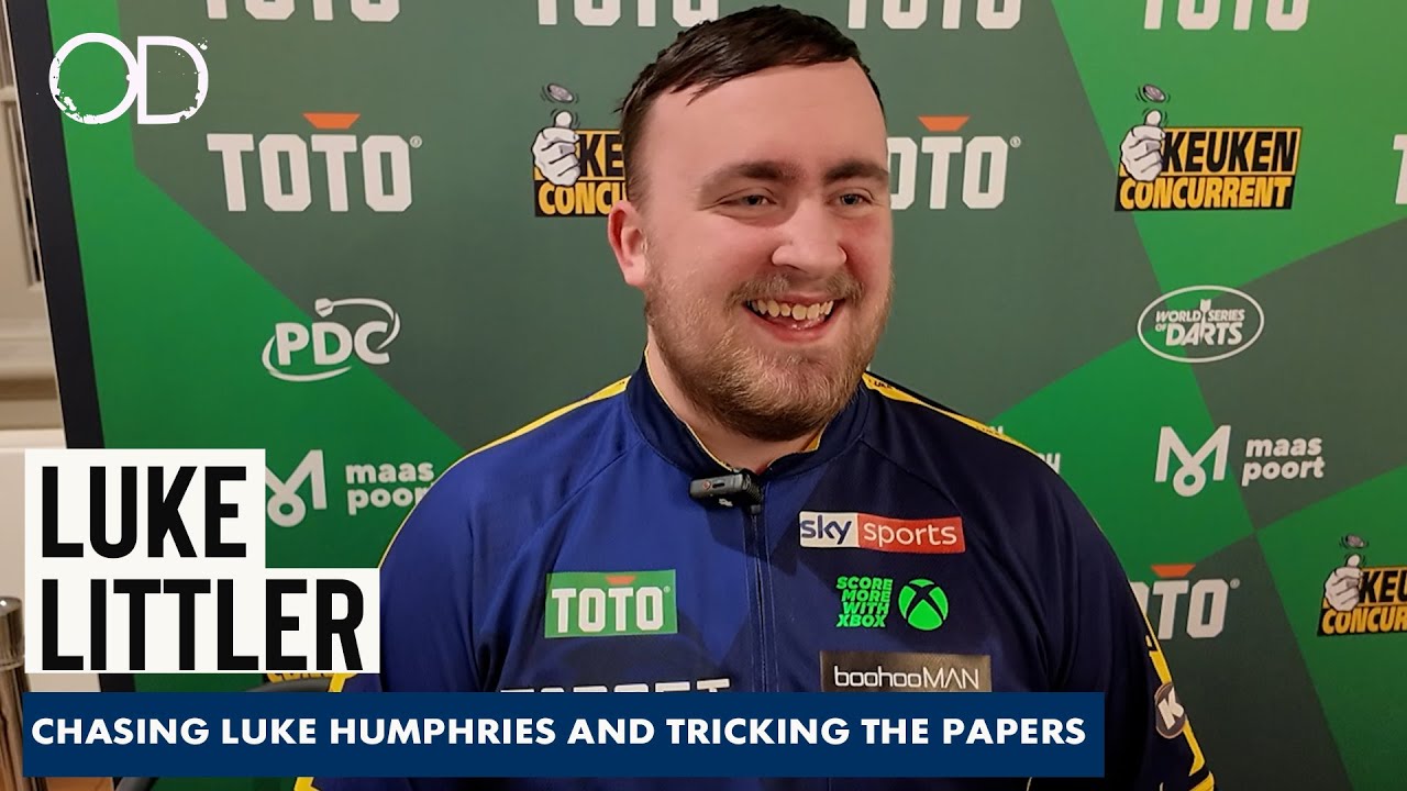 LUKE LITTLER ON CHASING LUKE HUMPHRIES, TRICKING THE PAPERS AND ...