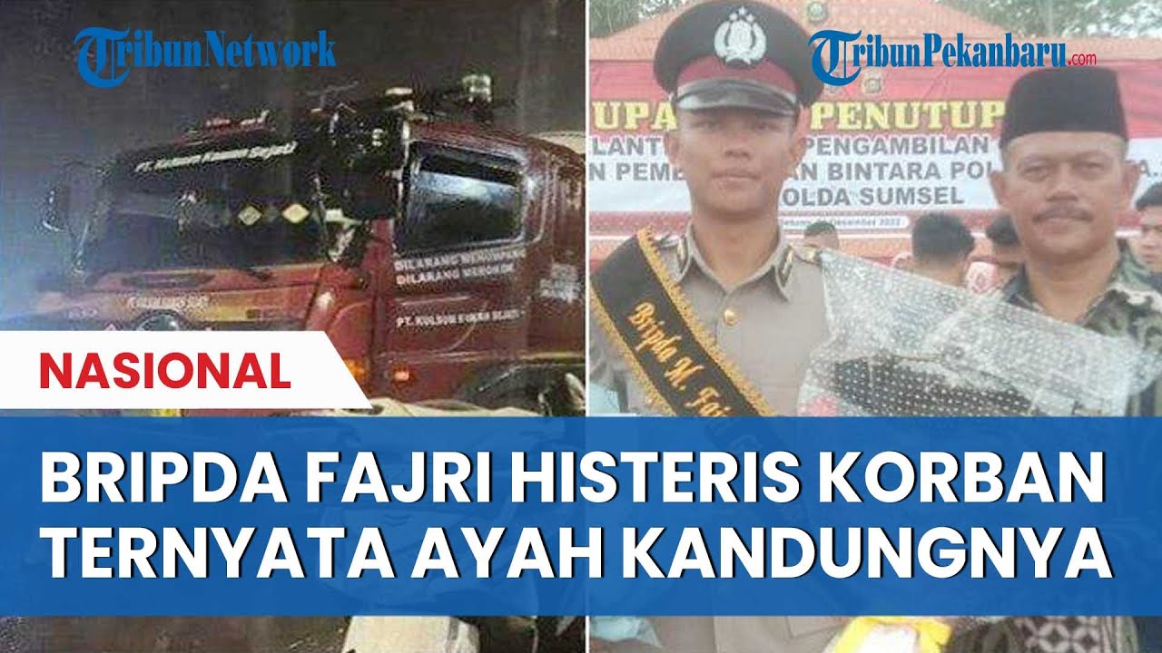 Cerita Sedih Bripda Fajri, Datangi TKP Kecelakaan Ternyata Korban Tewas ...