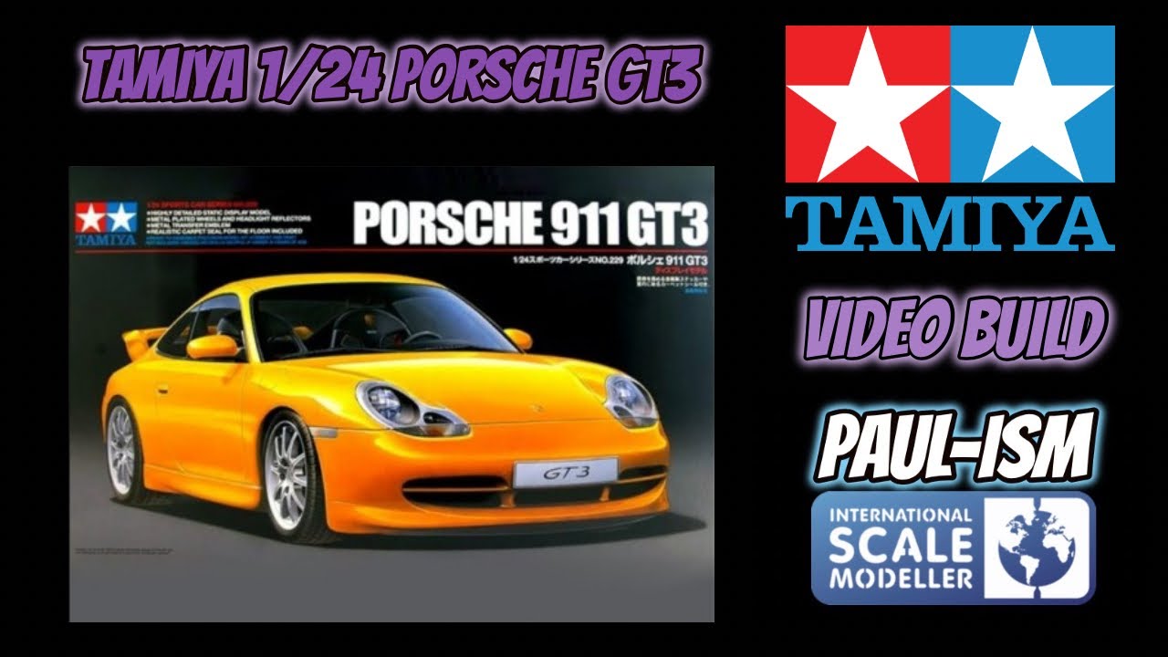 Part 1 Tamiya 1/24 Porsche 911 GT3 - Step by Step build - YouTube