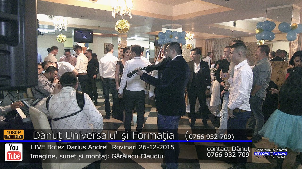 Danut Universalul - Program MANELE LIVE part.2 Botez Darius Andrei 26 ...