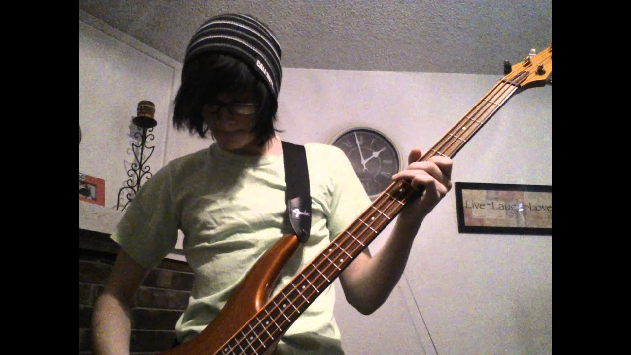 Game Over FALLING IN REVERSE bass cover - YouTube