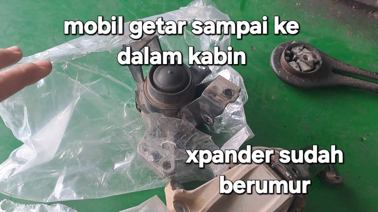 Ganti pangkon mesin dan pangkon AT mobil Xpander - YouTube
