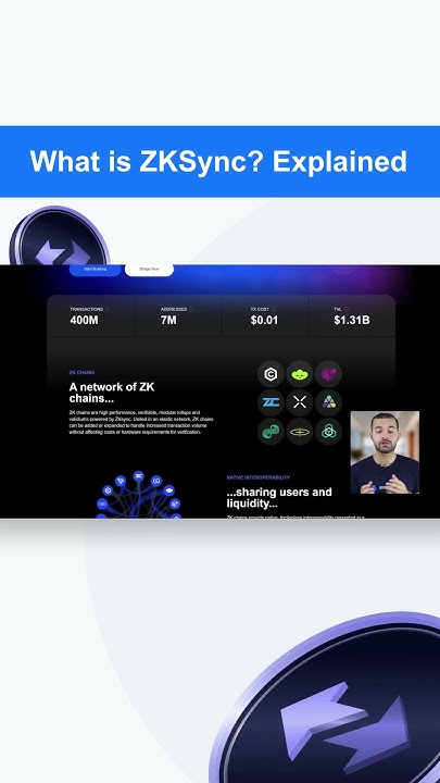 ZKSync Crypto Explained in 60 sec - YouTube