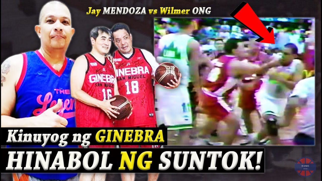 NOONG HINABOL NG SUNTOK NG GINEBRA SI JAY MENDOZA - YouTube
