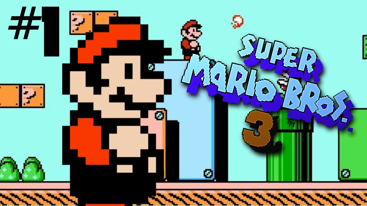 Super Mario Bros. 3 Gameplay | #1 | Super Mario | The Full 100% ...