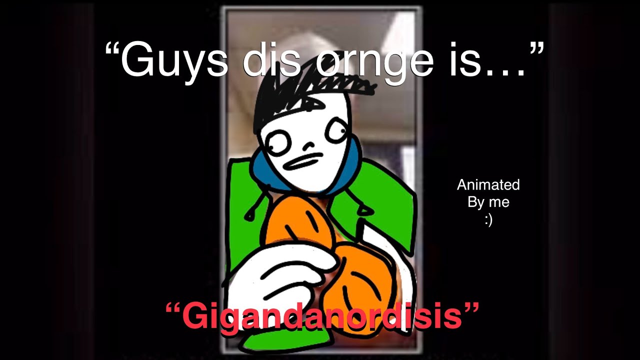 Guys dis ornge… [Animated meme] - YouTube