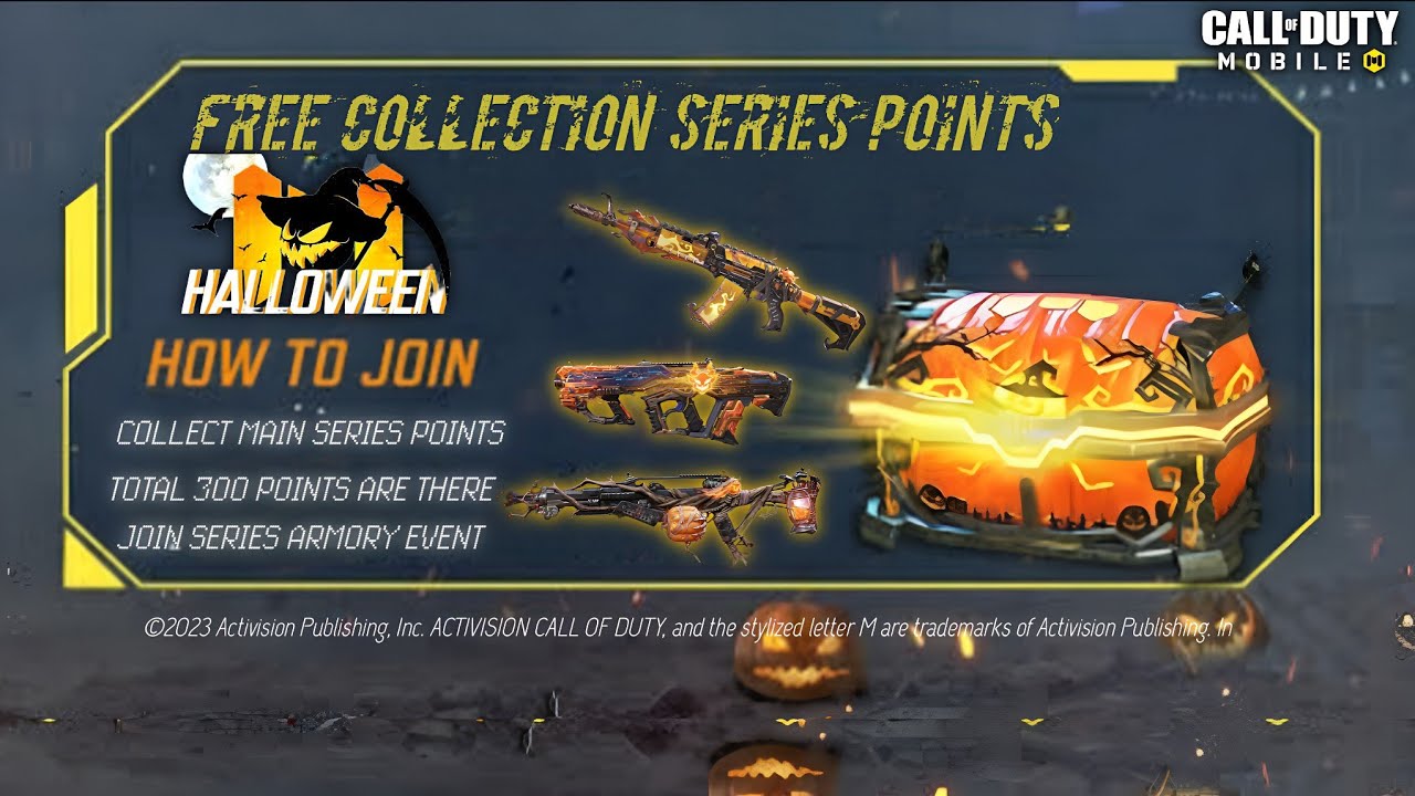 🤯 Confirmed 4 Legendaries Halloween Collection series points event Codm ...