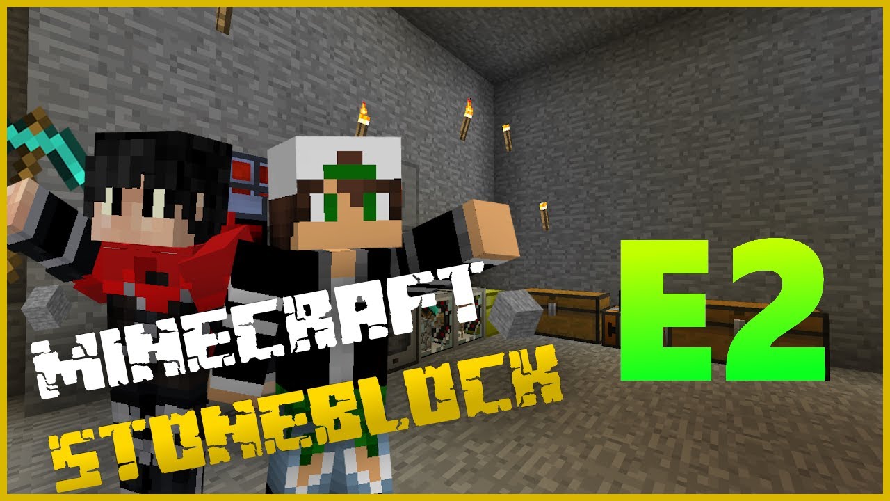 New Dimension And First Machines! - Minecraft StoneBlock 2 #2 - YouTube