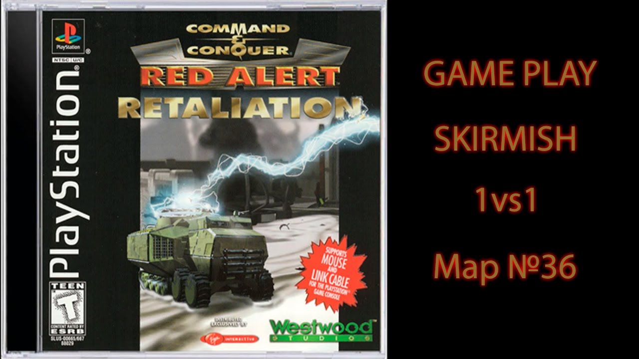 C&C Red Alert: Retaliation | Skirmish №3 | Map №36 | 1vs1 AI Hard - YouTube