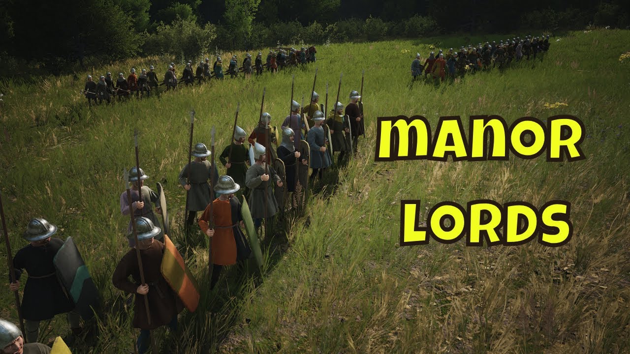 EARLY ACCESS! Manor Lords, From Peasants To Knights - YouTube