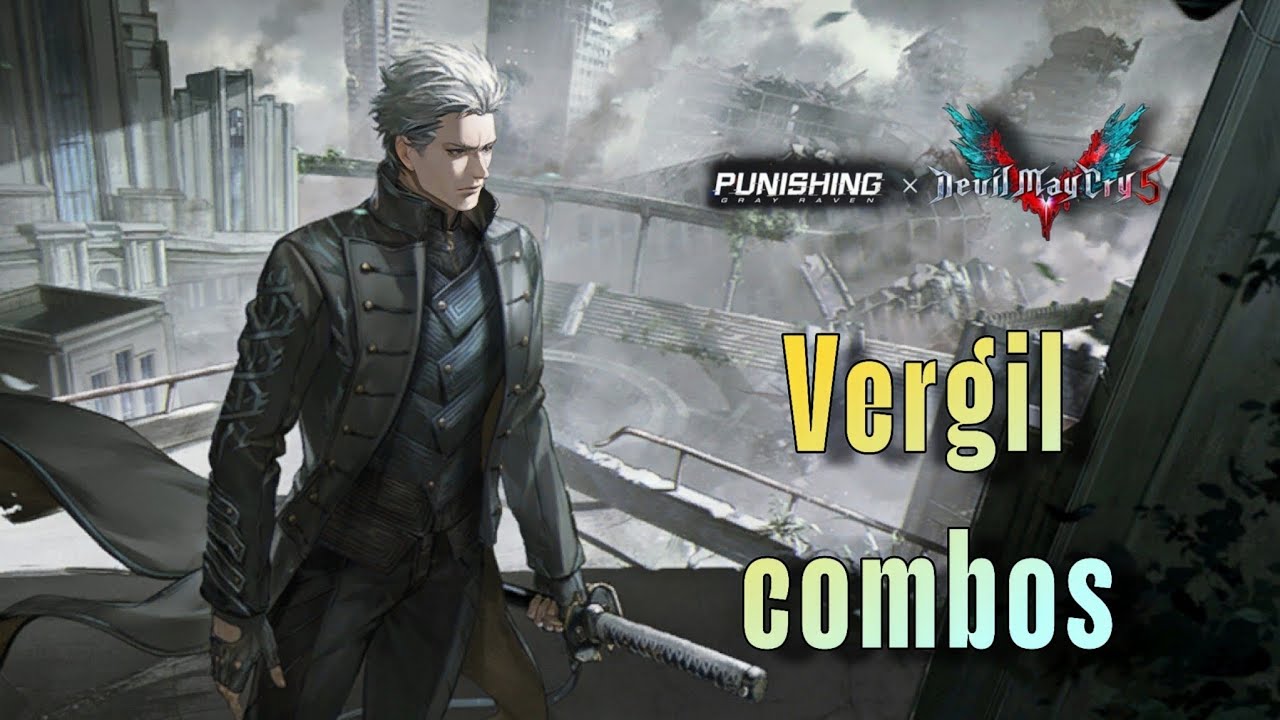 PGR X DMC 5 | Vergil combos - YouTube