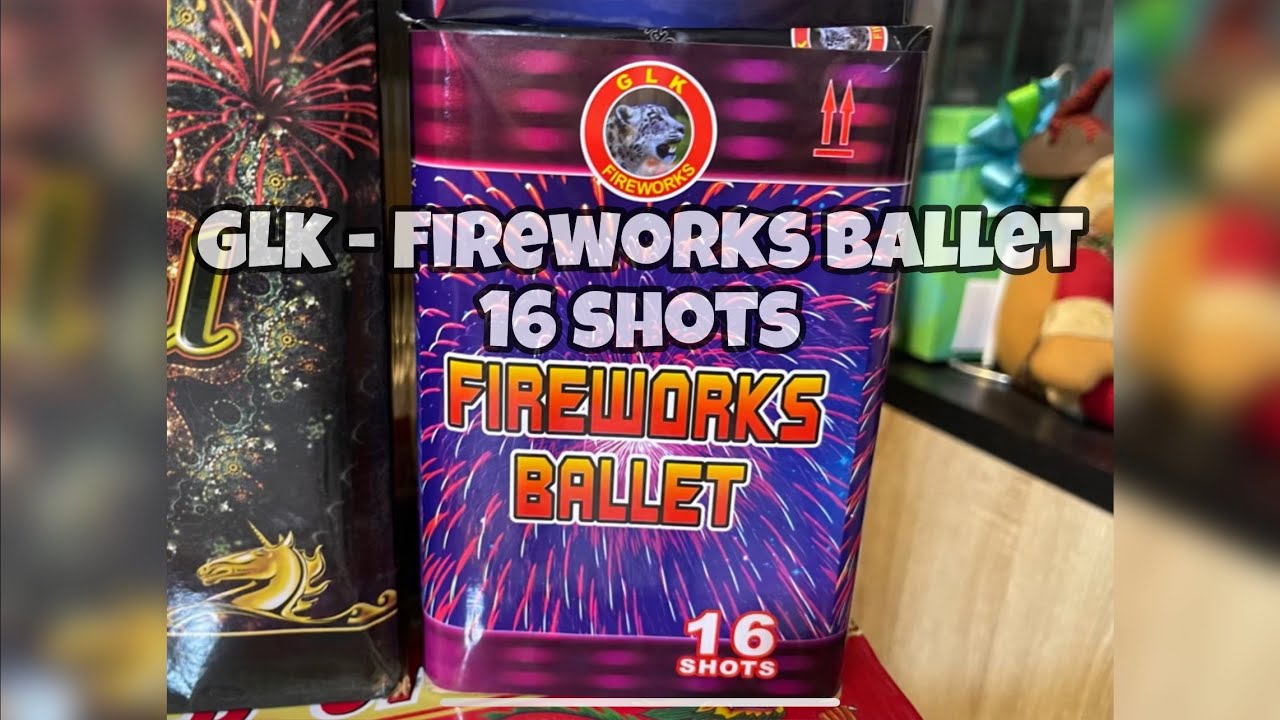 FIREWORKS BALLET (16 shots) by GLK Fireworks - Happy New Year 2024 🎆🎆🎆 ...