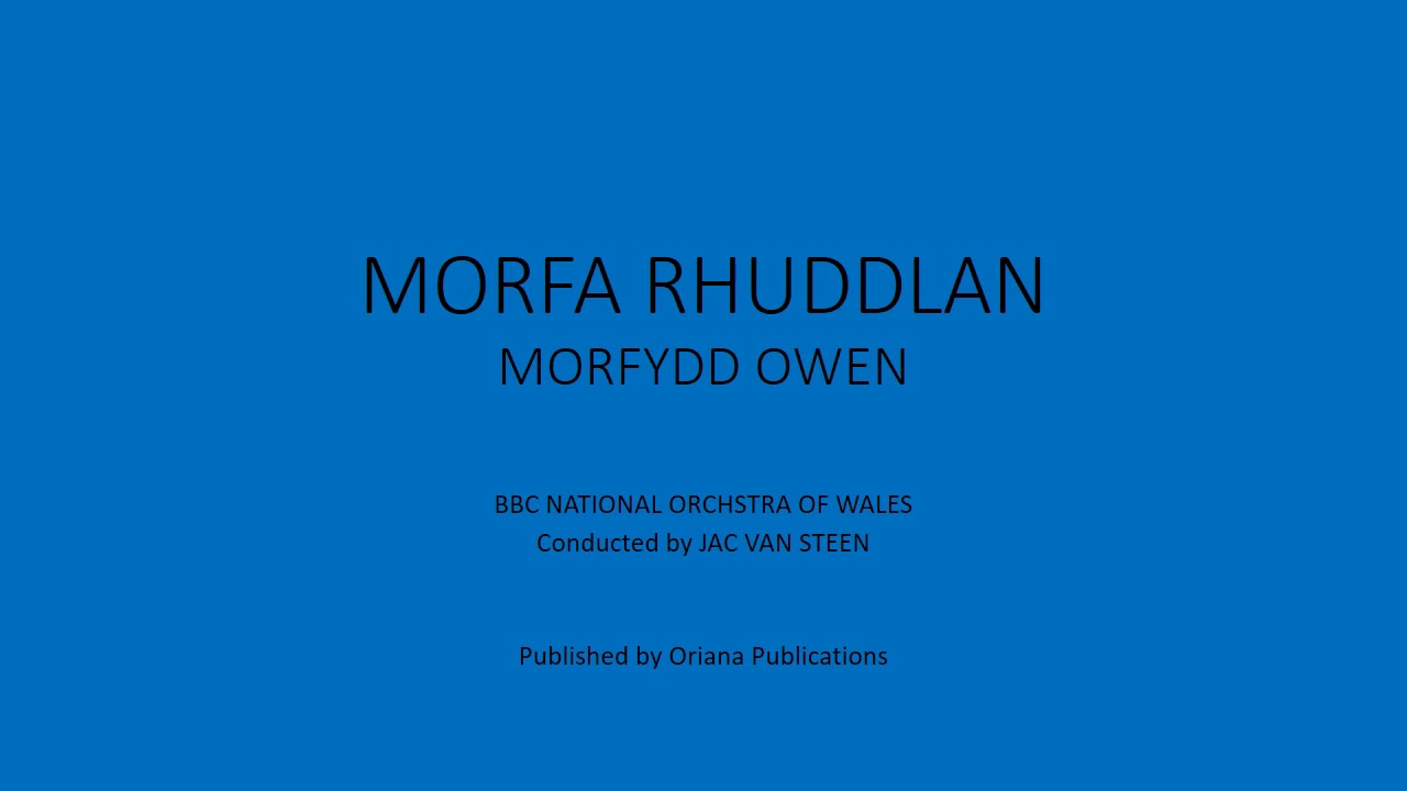 MORFYDD OWEN: MORFA RHUDDLAN - YouTube