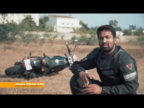 How to lift a fallen bike? - YouTube