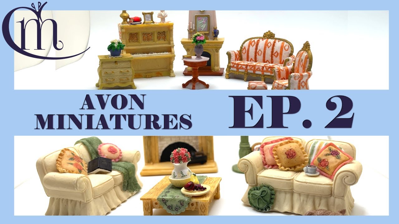Avon Miniature Furniture // The Living Rooms - EP. 2 - YouTube