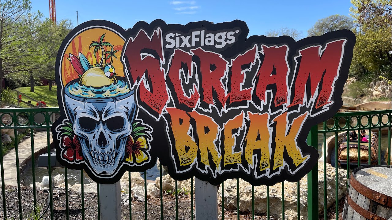 Six Flags Fiesta Texas Scream Break (Full Video) - YouTube