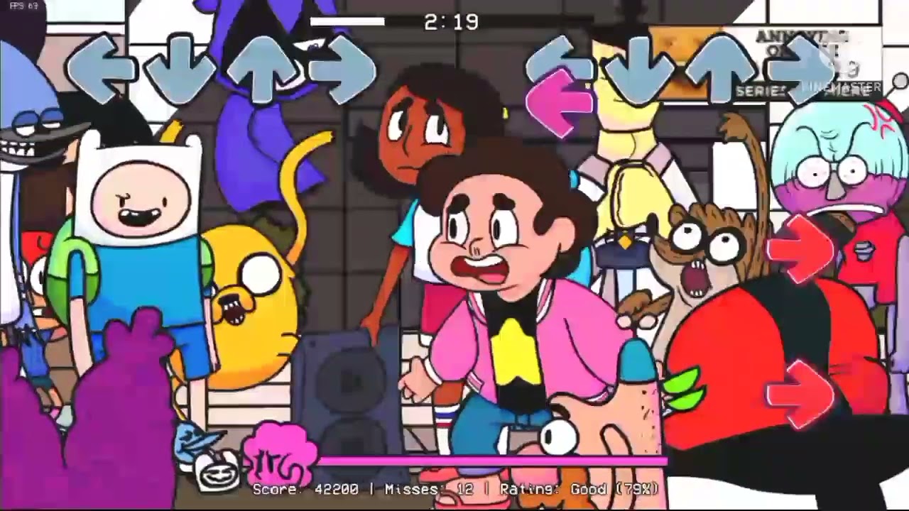 FNF - Roastin' on a Cartoon Cartoon Friday mod - Android (Hard) - YouTube