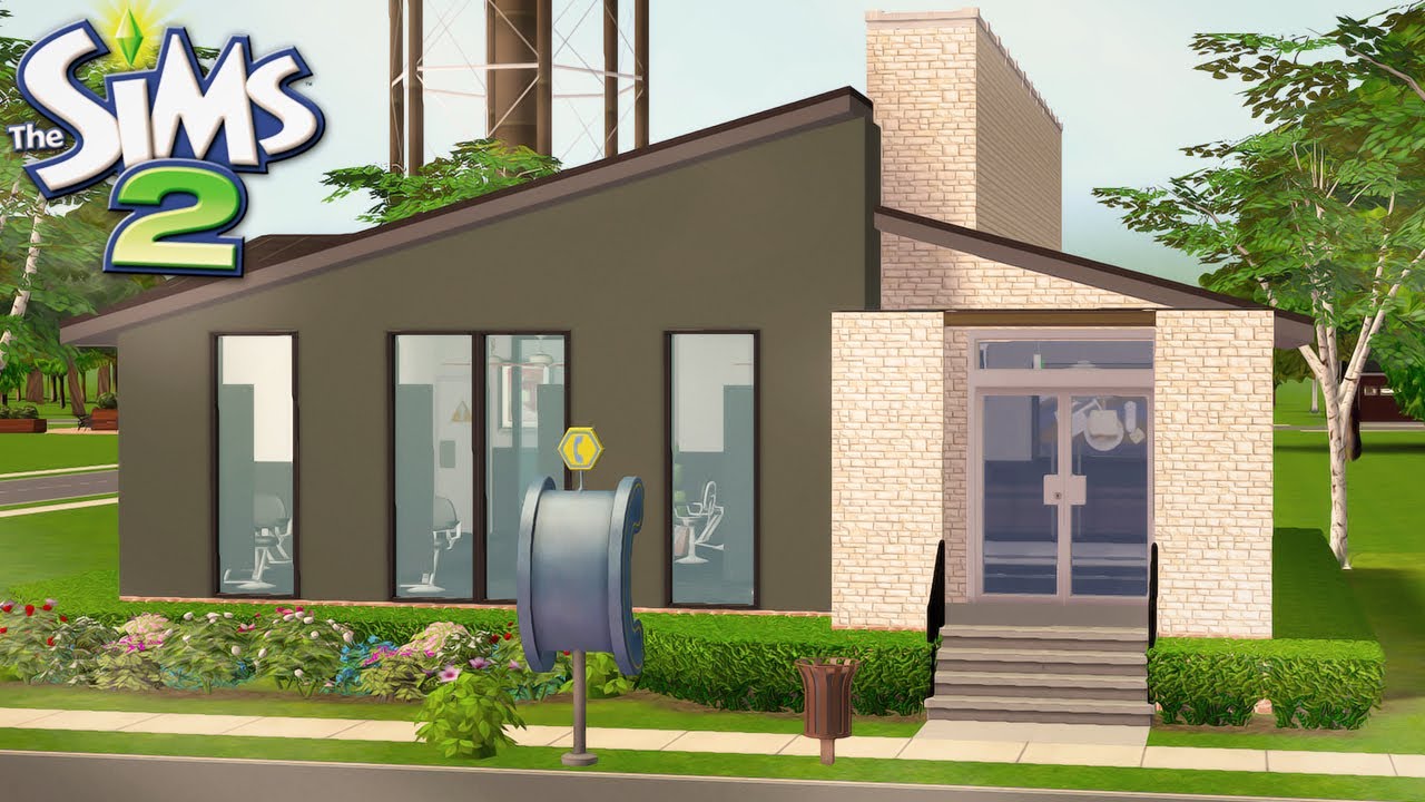 LATOYA'S HAIR SALON // The Sims 2: Speed Build - YouTube