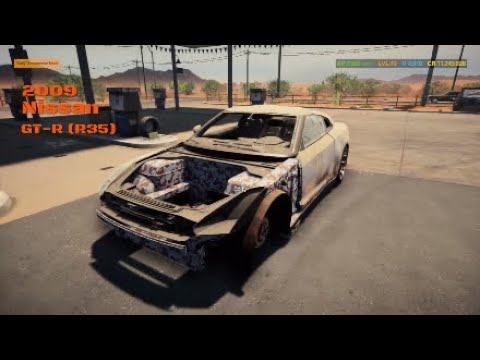 Destroyed 2009 Nissan GT-R (R35) Restoration - YouTube