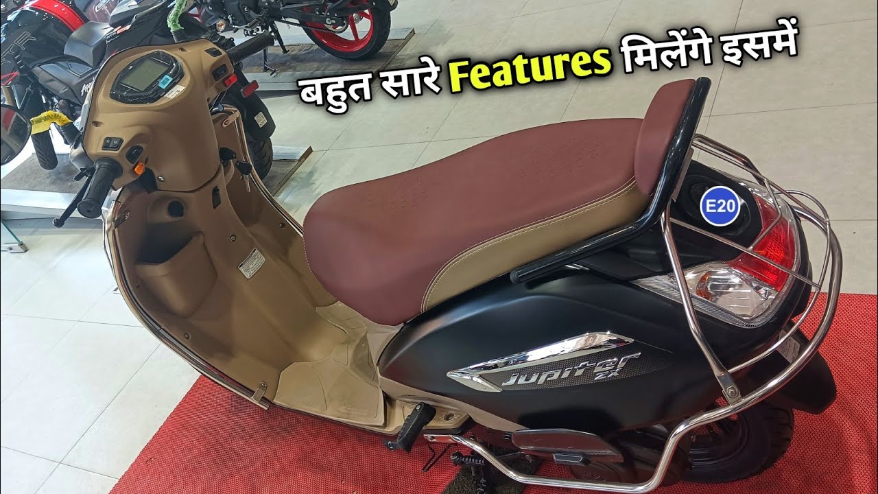 2024 New TVS Jupiter ZX Smart X Connect E20 OBD-2 full Detail Review ...