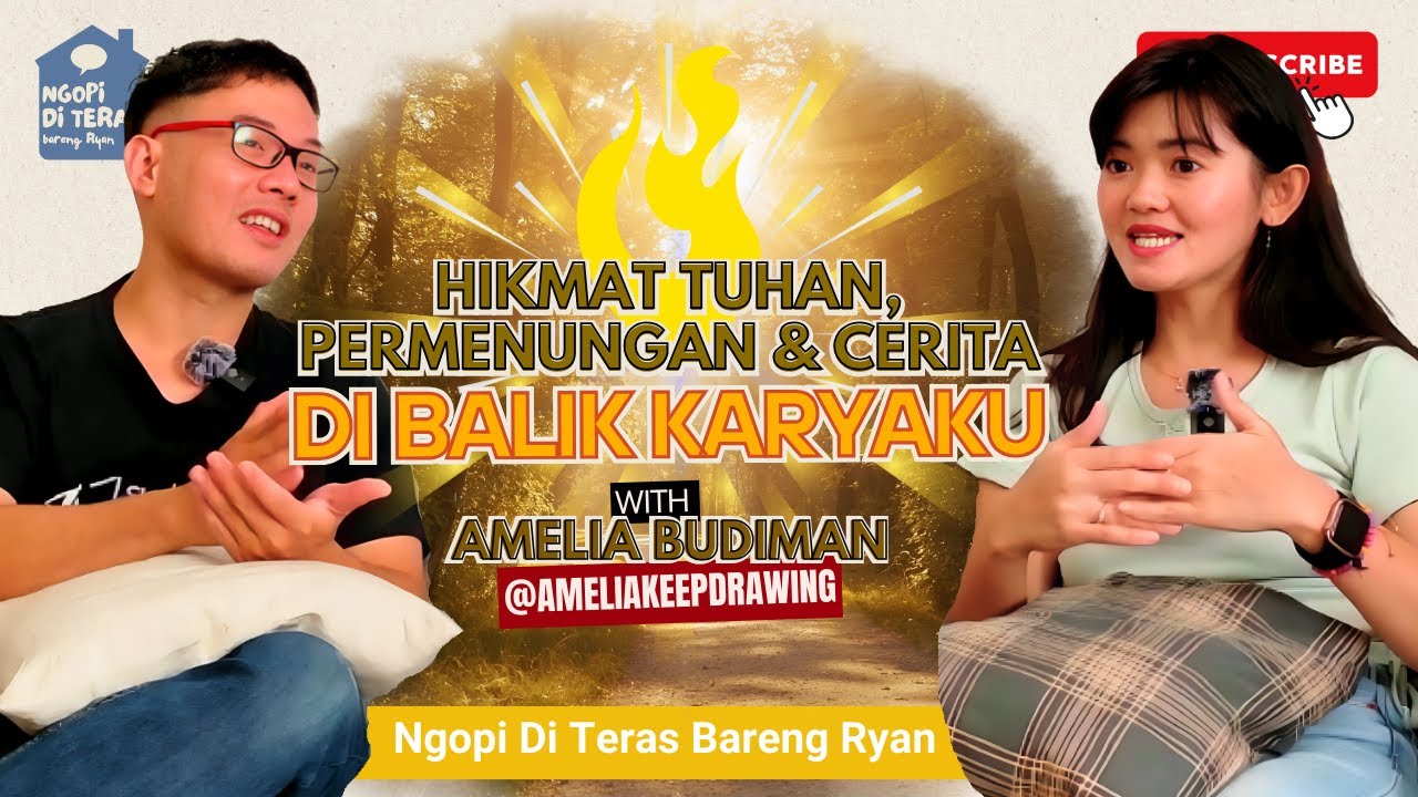 HIKMAT TUHAN, PERMENUNGAN DAN CERITA DI BALIK KARYA AMELIA BUDIMAN - NGOPI DI TERAS BARENG RYAN ...
