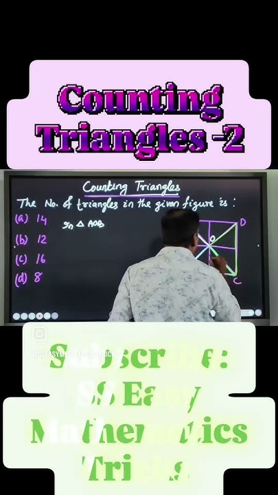 Counting Triangles -2 - YouTube