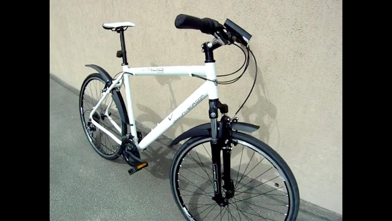 [WALK AROUND] UNIVEGA CR 7100 TREKKING BIKE - YouTube