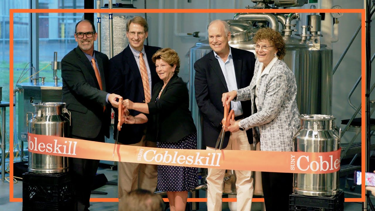 Dairy Processing Center Grand Opening | SUNY Cobleskill - YouTube